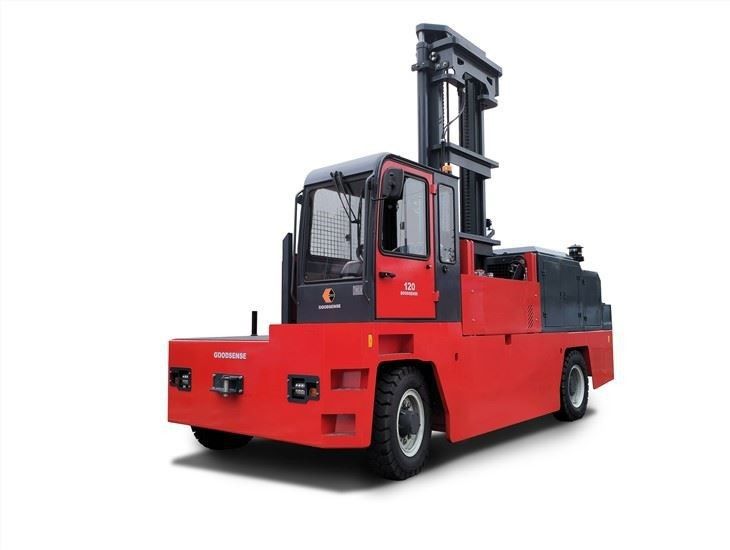 Two In One 12Ton Diesel Side Loader Forklift With Powerful Diesel Driv ...